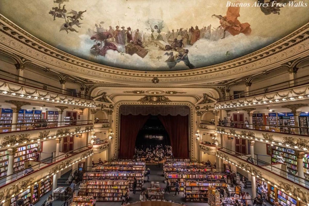El Ateneo Bookstore: Location and History | Free Tour Buenos Aires